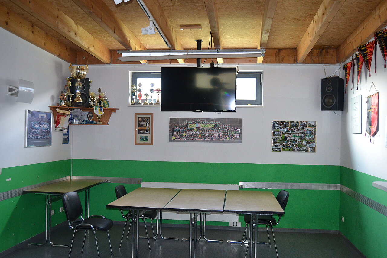 Vereinsheim des SV Grün-Weiss Sommerrain mieten